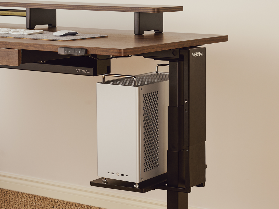 Vernal L-Shaped Standing Desks