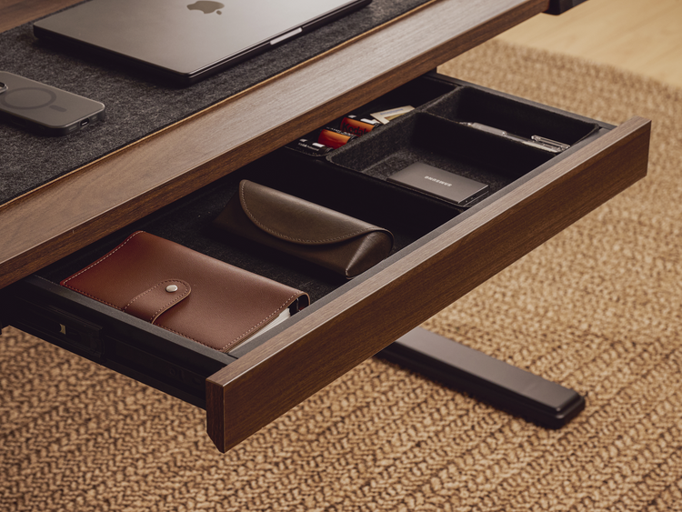Vernal L-shaped Executive Standing Desks