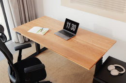 VERNAL Solid Wood Standing Desk Hardwood Stand Up Desk - Vernal