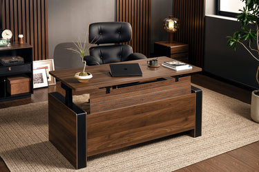 Vernal L-shaped Executive Standing Desks